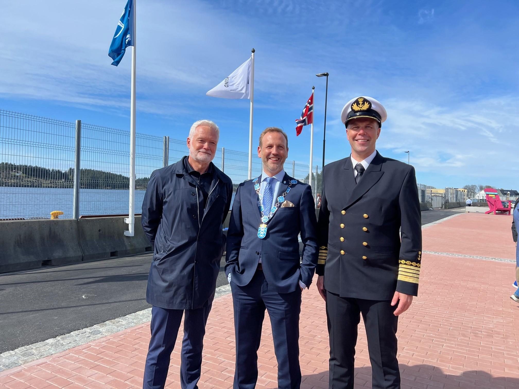 Karmsund Havn innviet ny cruiseterminal