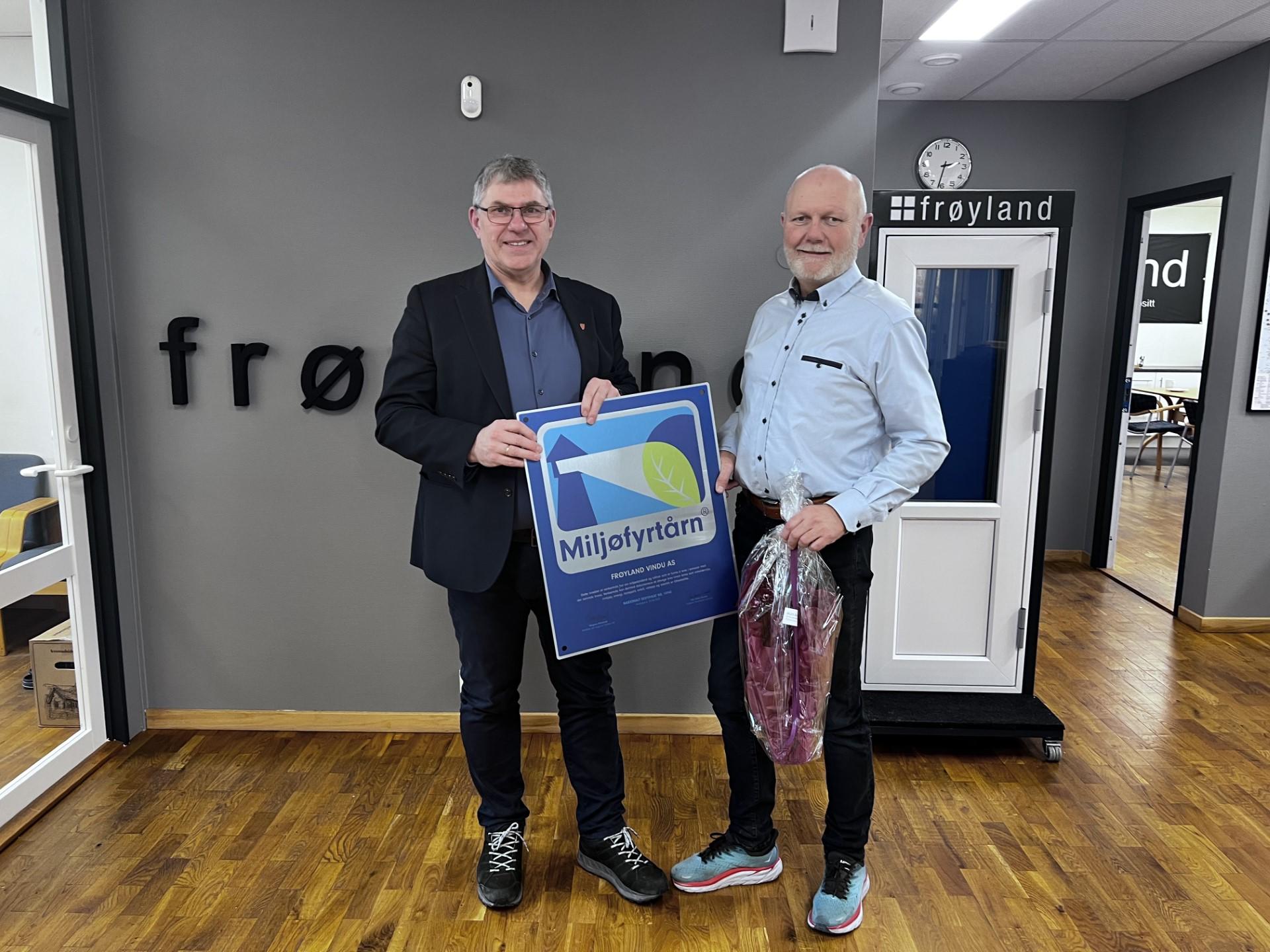 Frøyland Vindu As Miljøfyrtårnsertifisert